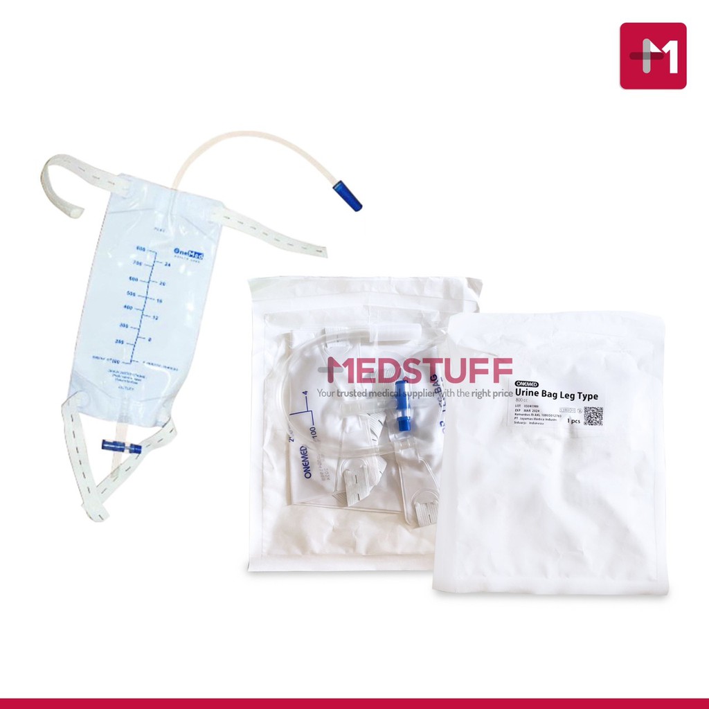 Jual Urine Bag LEG TYPE 800ml Kantong Kencing Urin Bag Onemed | Shopee ...