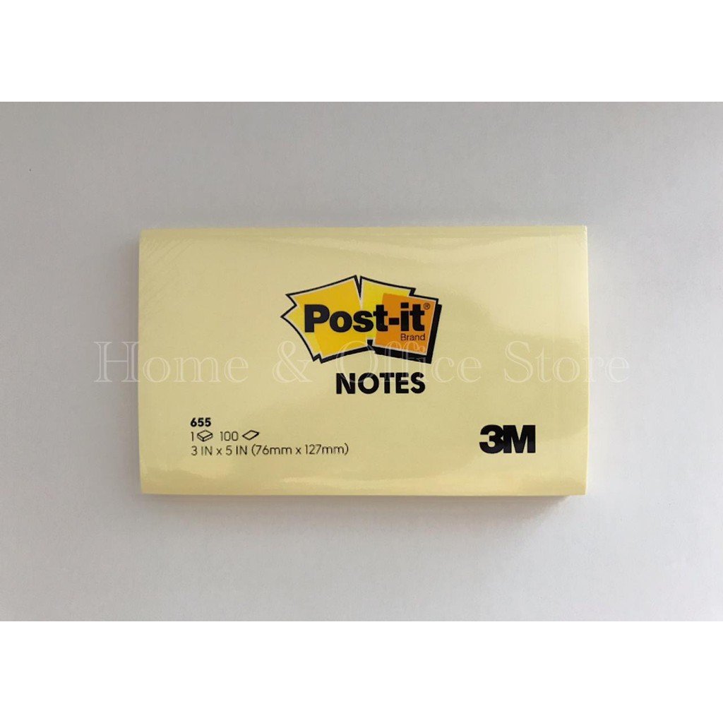 Jual 3M Post-It 655 Yellow ( Sticky Notes ) | Shopee Indonesia