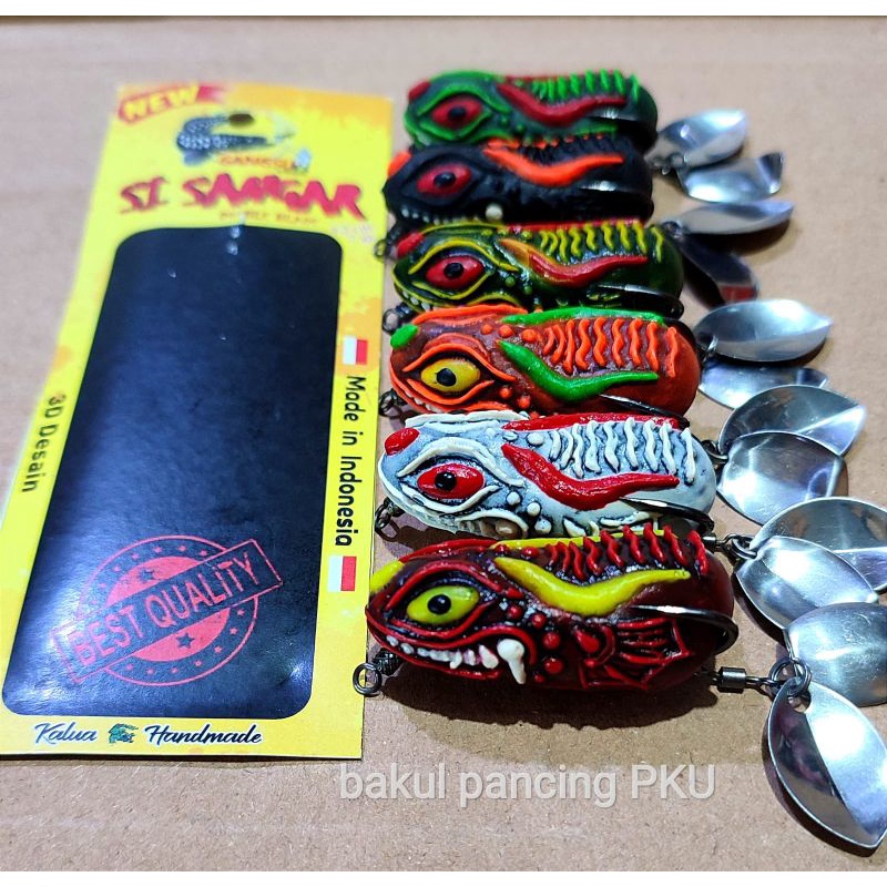 Jual NEW SOFT FROG 3D SI SANGAR 4,2CM DOUBLE BLADE BERISIK. BY GANSU ...