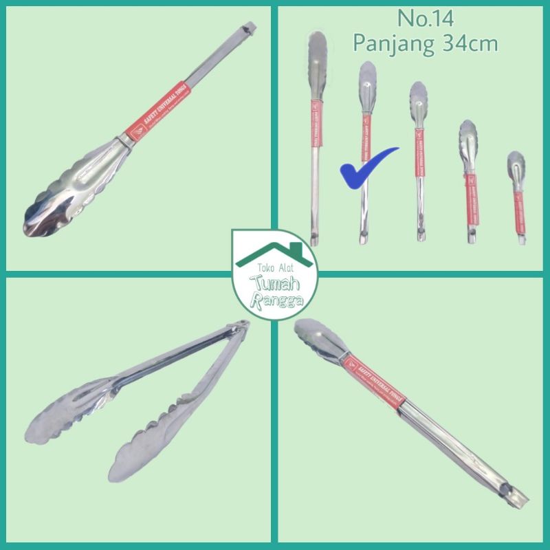 Jual Pencapit Gorengan / Capit Gorengan dan Kue Bahan Full Stainless ...