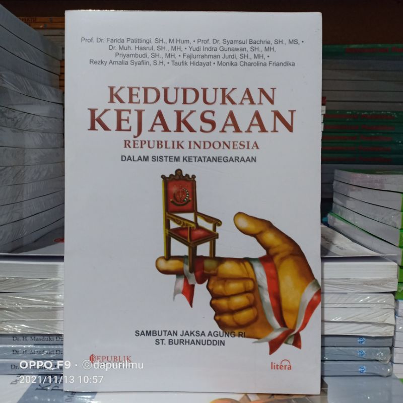 Jual Buku Original Kedudukan Kejaksaan Republik Indonesia Dalam Sistem Ketatanegaraan Shopee 