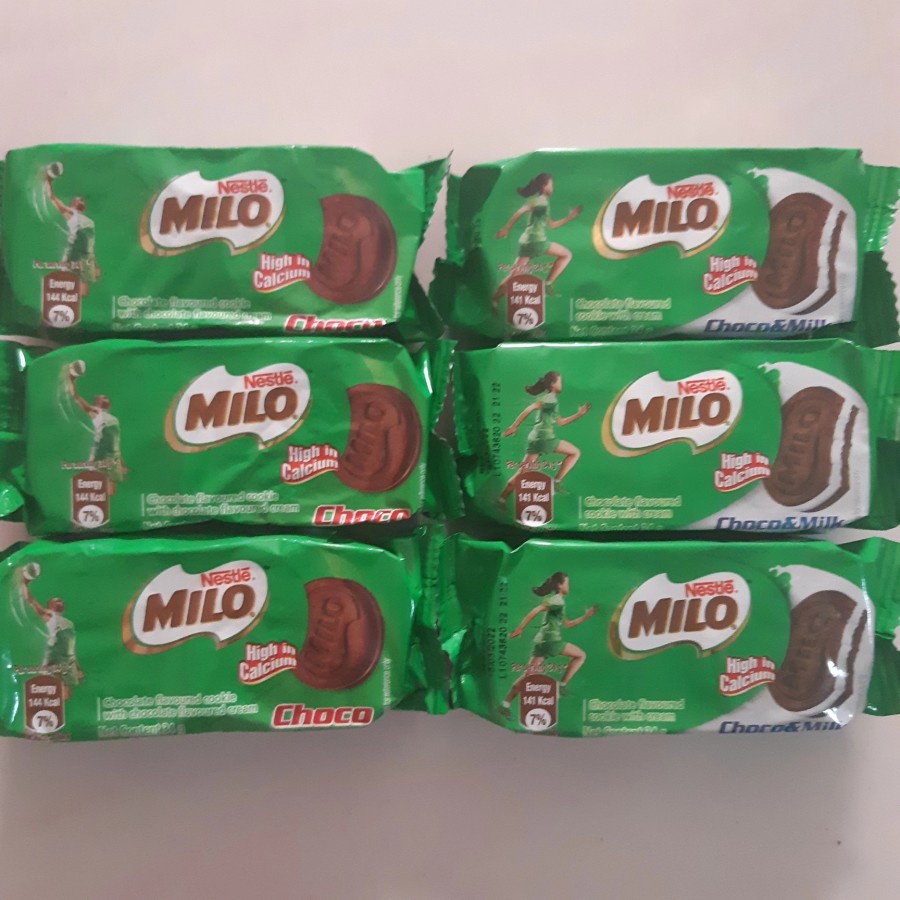 Jual milo cookies milo biskuit choco milo cookie choco & milk | Shopee Indonesia