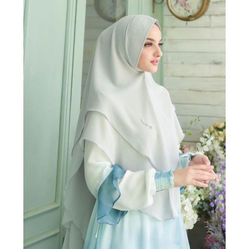 Jual SALE Gamis NEW Branded Seinaa Hijab Warna Hijau tosca | Shopee ...
