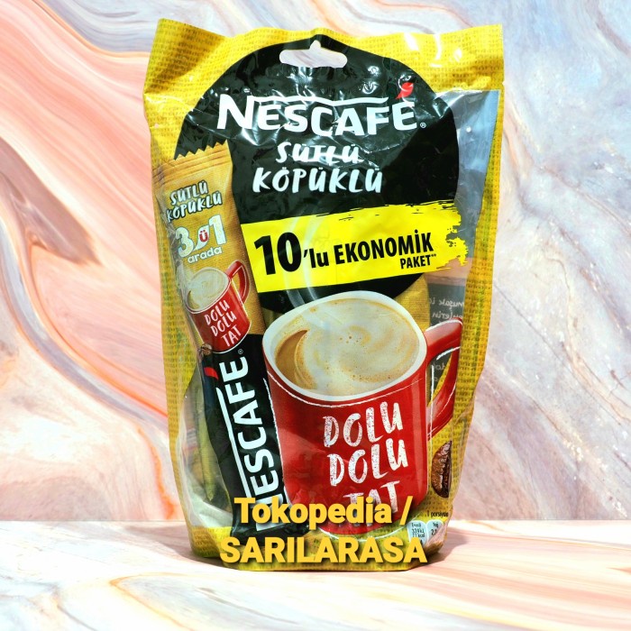 Jual Authentic Turkey!! Nescafe Blend and Brew CREAMY Arada Sutlu ...