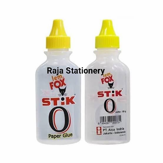 Jual LEM FOX STIK O 60GR TRANSPARENT STICK GLUE KERTAS LEM CAIR BENING MURAH BERKUALITAS ...