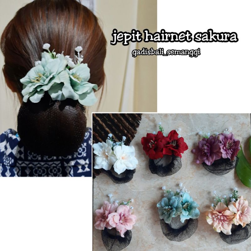 Jual sirkam sanggul / jepit harnet/ bunga hair do/ sanggul simple ...