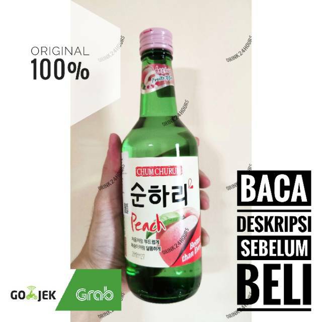 Jual Soju ChumChurum rasa Peach | Shopee Indonesia