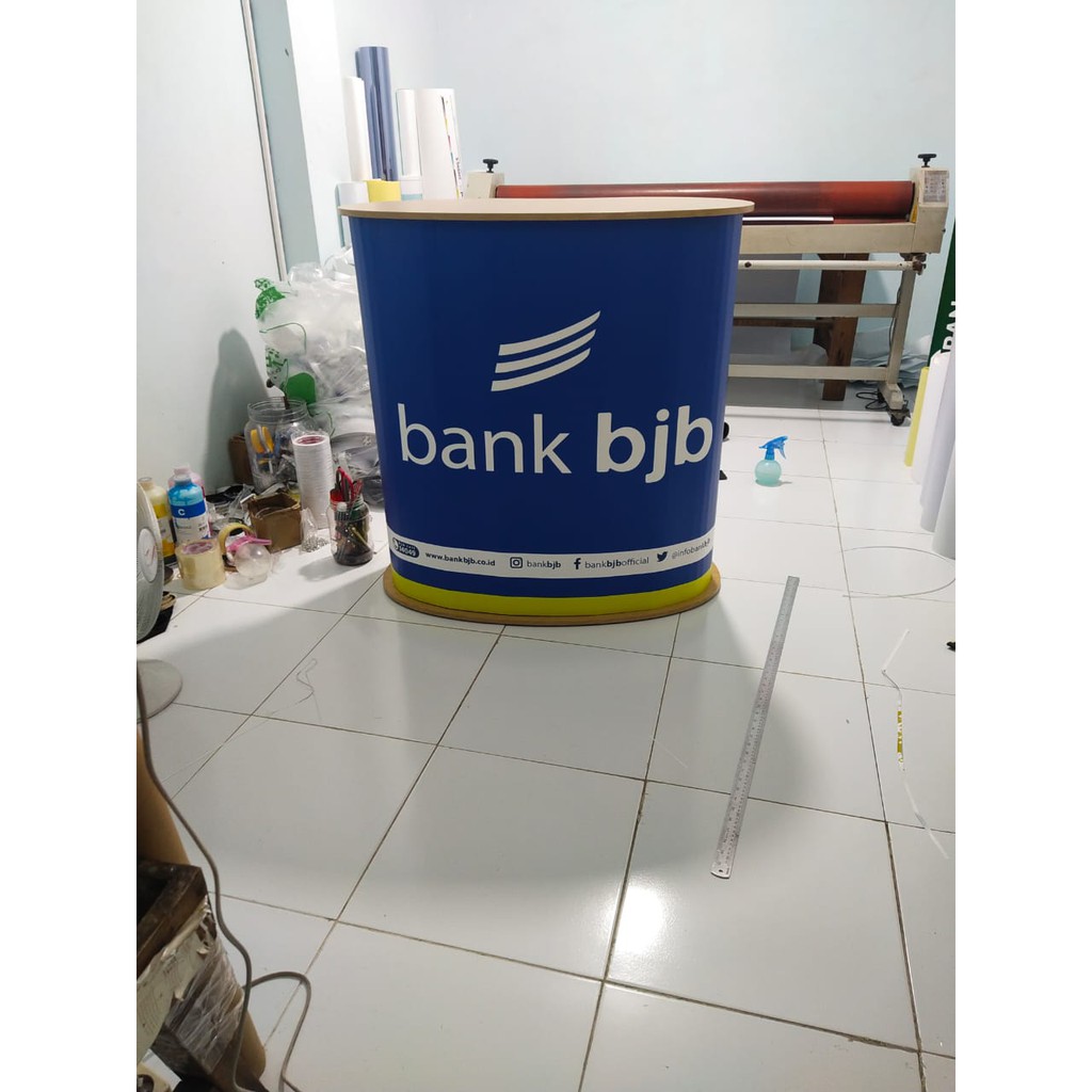 Jual Polycounter Poly Counter EASY COUNTER Meja Pameran Lipat cocok ...