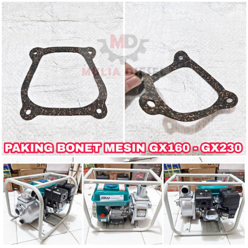 Jual Pak Karet Cover Bonet Cylinder Head Deksel Mesin Penggerak Genset Generator GX120 GX160 GX ...