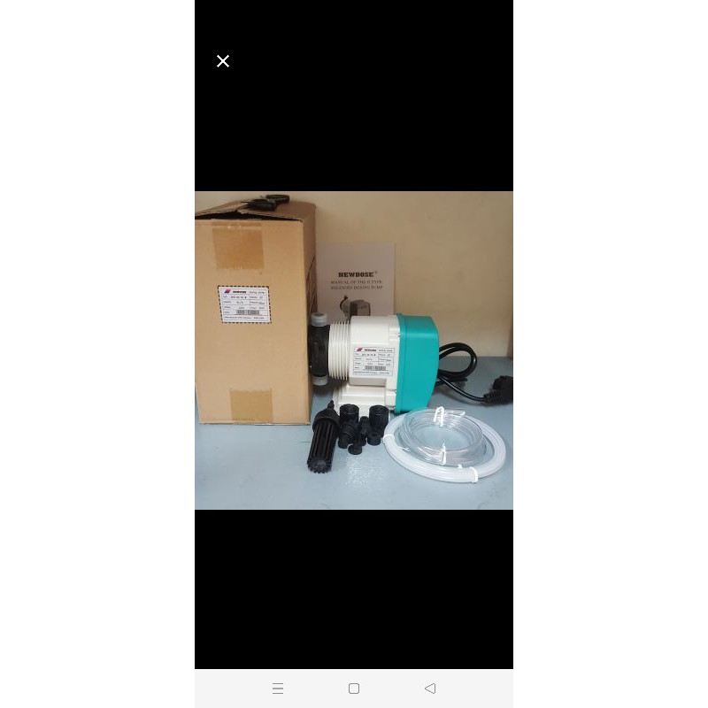 Jual dosing pump 3 lph newdose model digital pompa chemical dossing ...