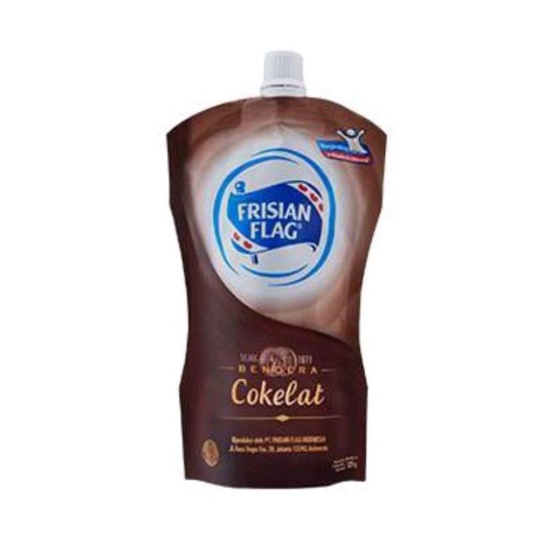 Jual Frisian Flag Bendera SKM Strawberry Cokelat / Putih / Gold ...