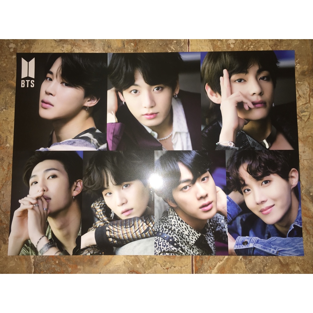 Jual POSTER BTS ORIGINAL FROM KOREA | Shopee Indonesia