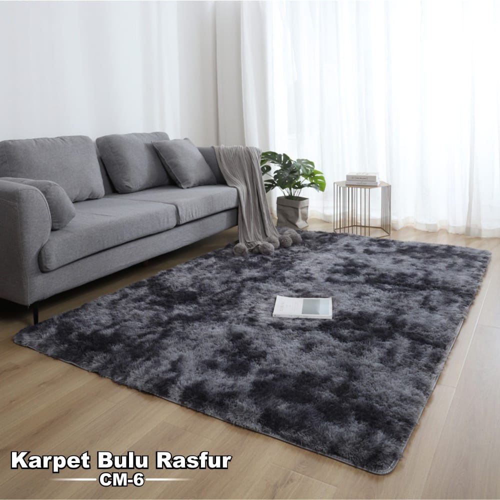 Jual PROMO Karpet Bulu Rasfur Minimalis Ukuran 120 X 180 CM Karpet ...