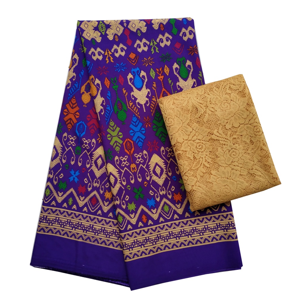 Jual SudanBali - Setelan Kain Lembaran Satin dan Brokat Songket Endek ...