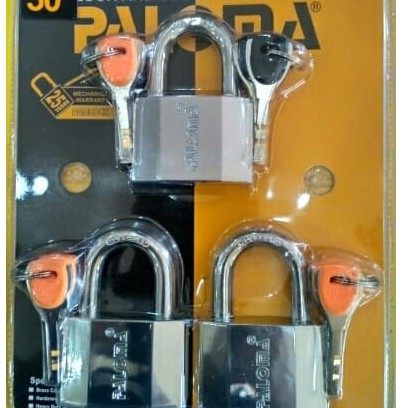 Jual Gembok Master Key PALOMA PLP 533 P-500 60mm-3 Short | Shopee Indonesia
