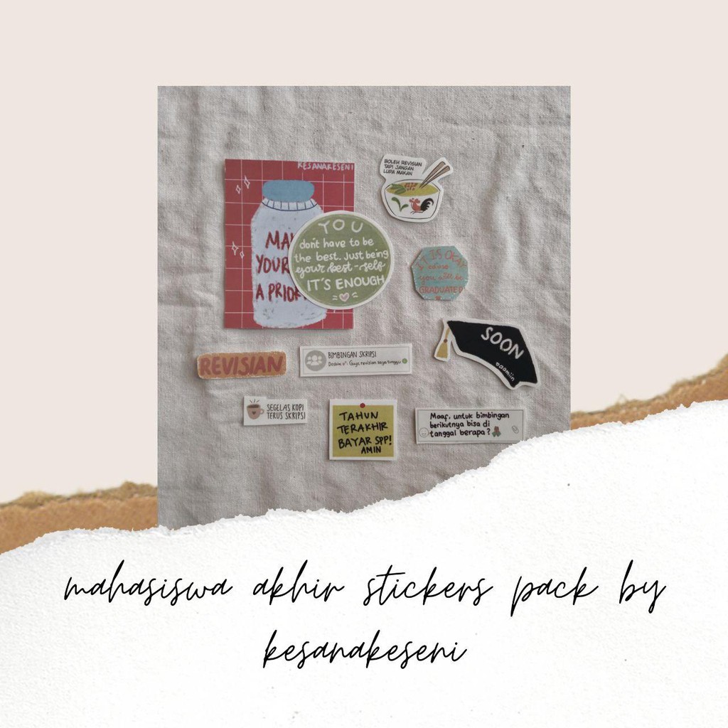 Jual Mahasiswa Akhir Stickers Pack | Shopee Indonesia