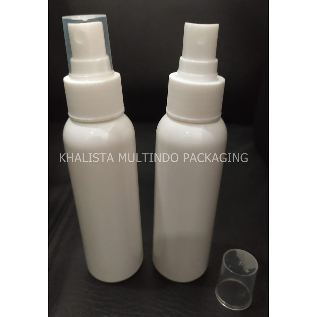 Jual Botol Spray 100 ML Putih (Tutup Putih) | Shopee Indonesia