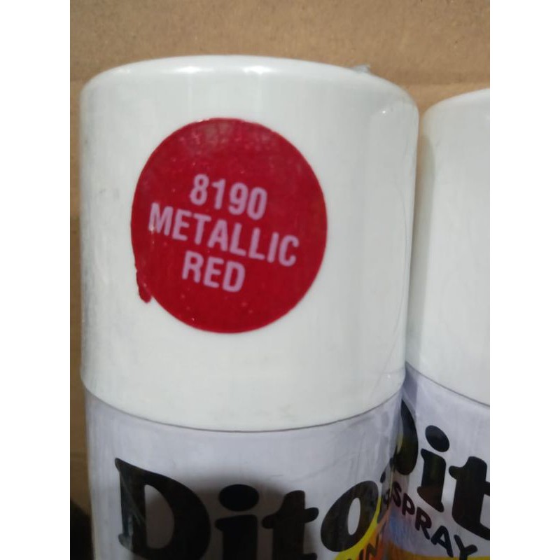 Jual Pilok Pilox Cat DITON Merah Orange Biru Putih Hitam Clear Silver ...