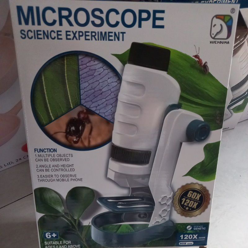 Jual Microscope Science Experiment (60x-120x) | Shopee Indonesia
