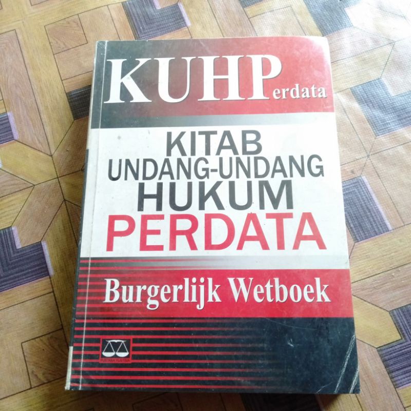 Jual Buku KUHPerdata (KITAB UNDANG-UNDANG HUKUM PERDATA) | Shopee Indonesia