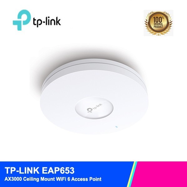 Jual TPLINK EAP653 AX3000 Ceiling Mount WiFi 6 Access Point TpLink ...