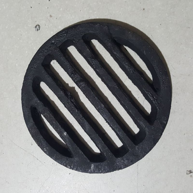 Jual Roof drain cast iron/besi 4 inch. saringan Talang air besi 4 inch ...