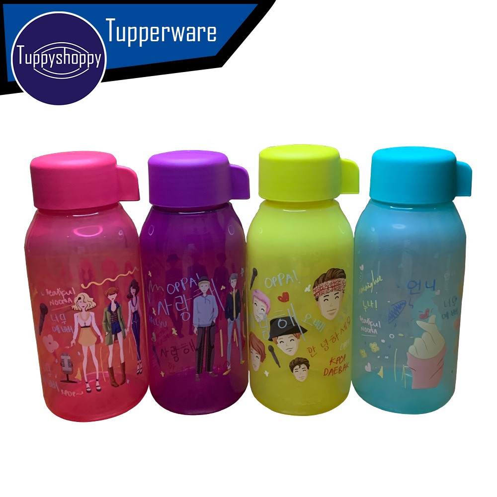Jual Botol Minum Tupperware Fancy Bottle 350ml | Shopee Indonesia