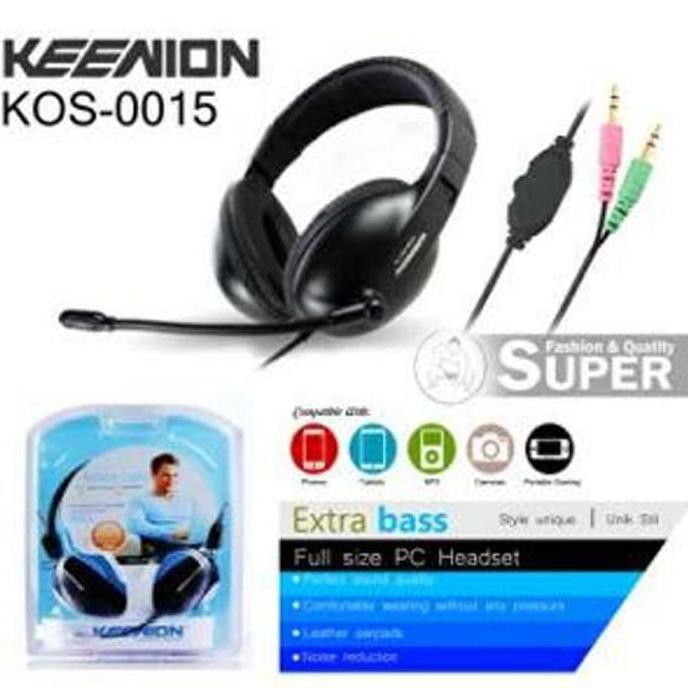 Jual Promo Headset Keenion Kos 0015 Megabass, Awet, Cocok Buat Warnet ...