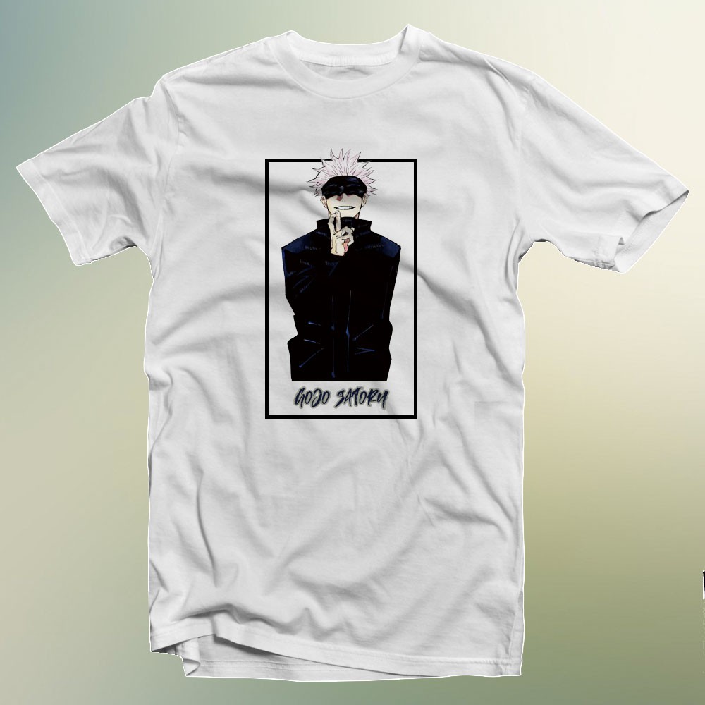 Jual BAJU JUJUTSU KAISEN Gojo Satoru - JUJUTSU KAISEN T-Shirt | Shopee ...