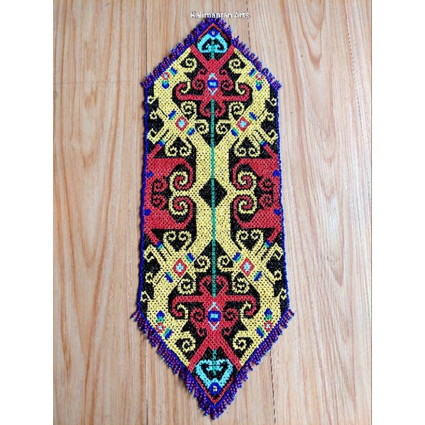 Jual Aban Tameng / Anyaman Manik Bentuk Tameng | Shopee Indonesia