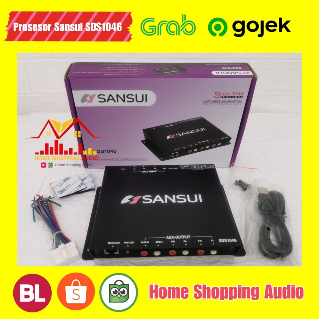 Jual Processor Sansui SDS1046 DSP Sansui SDS 1046 Original | Shopee ...