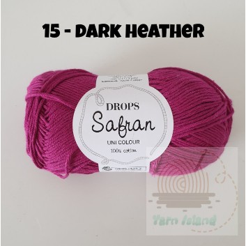Jual benang rajut drops safran dark heather | Shopee Indonesia