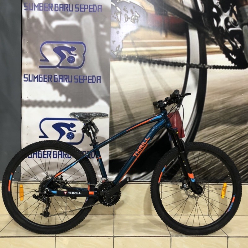 Jual SEPEDA GUNUNG MTB THRILL CLEAVE 2.5 3x8 SPEED 26 INCH | Shopee ...