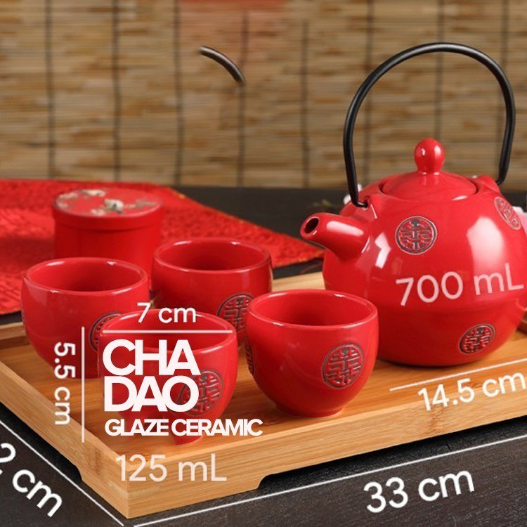Jual Cha Dao Tea Set/Teapot/Teko Chinese/Teko China/Teko Kung Fu/Teko ...
