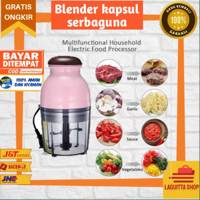 Jual blender blander penggiling kapsul capsul capsule buah daging bumbu portable original ...