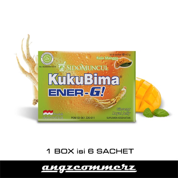 Jual SIDOMUNCUL Kuku Bima Ener-G Mangga 6 Sachet Mango Minuman Energi ...