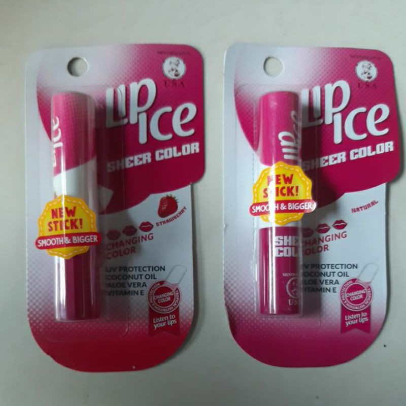 Jual Mentholatum Lip Ice Sheer Color 2g | Shopee Indonesia