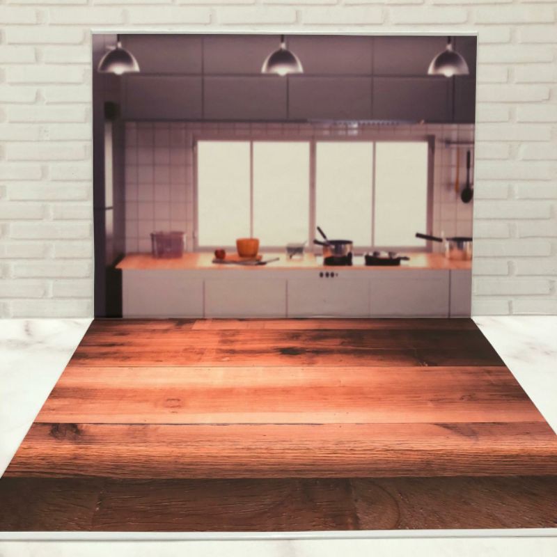 Jual Alas Foto Background Motif Dapur ukuran A3+ (46x31cm) | Shopee ...