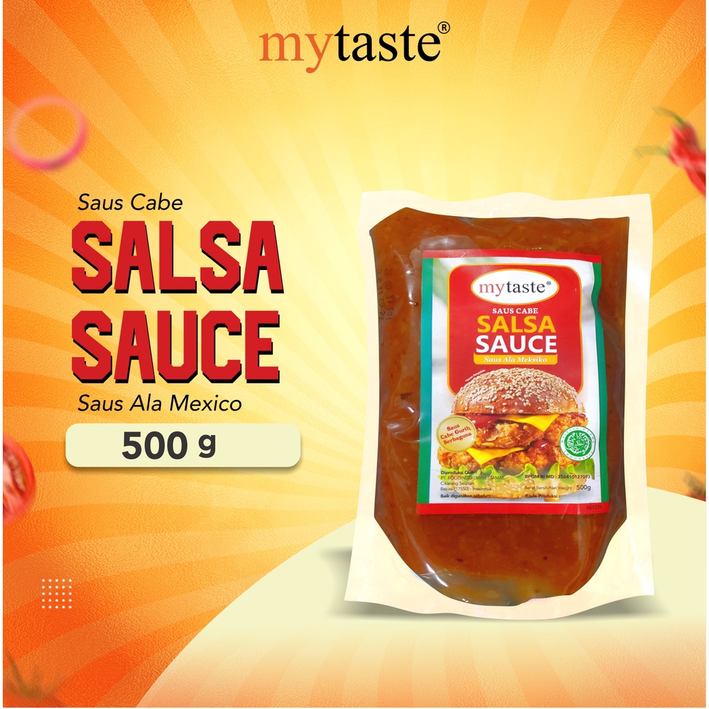 Jual My Taste Chilli Salsa Sauce Saus Cabe Ala Mexico 500g | Shopee ...
