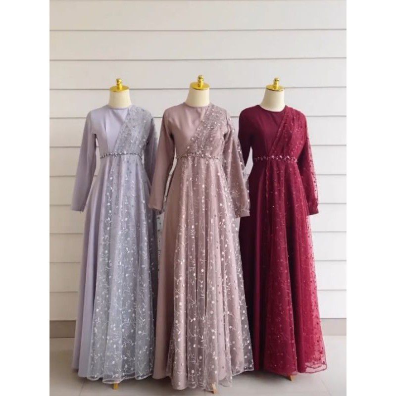 Jual gaun pesta-gaun kondangan-gaun formal-gaun lamaran-gaun lamaran ...