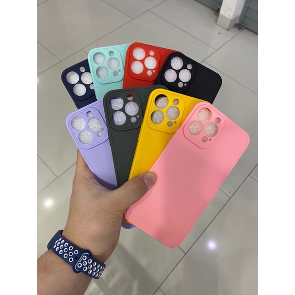 Jual IPHONE 13 PRO MAX/IPHONE 13 PRO/IPHONE 13 TPU WARNA 3D CAMERA SOFTCASE WARNA MACARON COVER ...