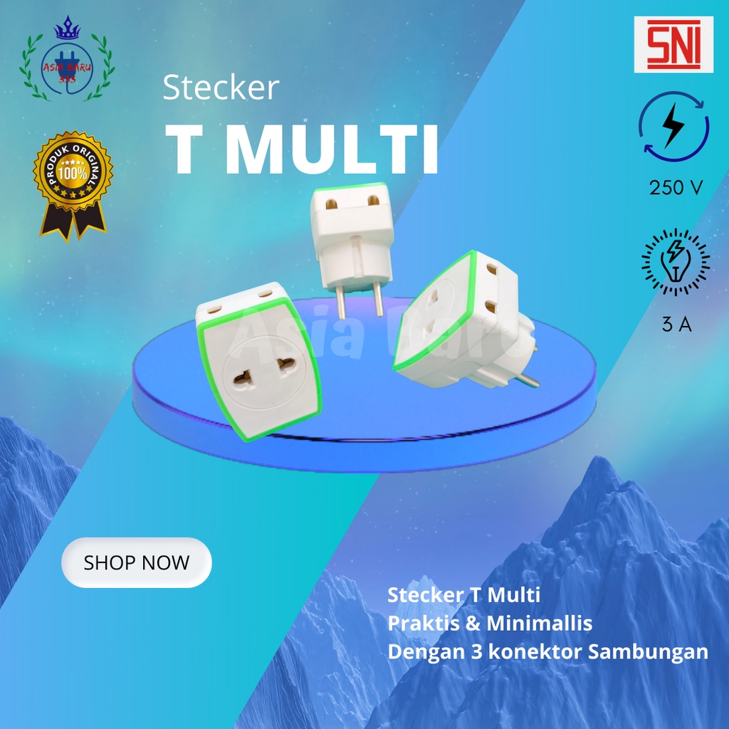Jual Stecker T Multi | Shopee Indonesia