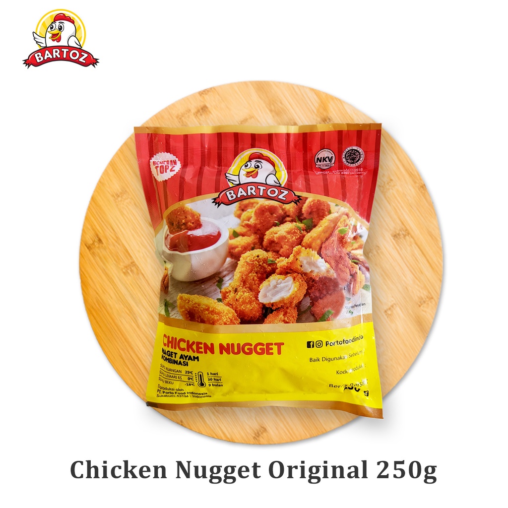 Jual Bartoz Chicken Nugget 250 g | Shopee Indonesia