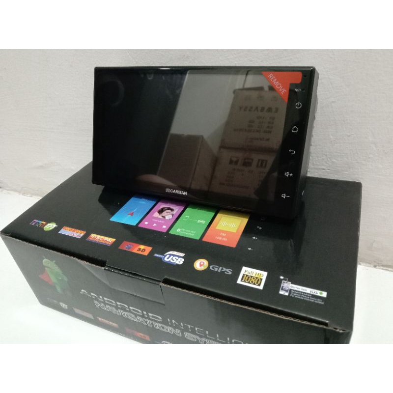 Jual Head Unit Android CARMAN 7" terbaru Ram 2/32GB Tv Mobil | Shopee ...