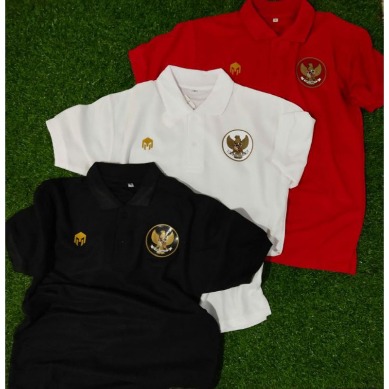 Jual Polo negara timnas indonesia 2021 grade ori | Shopee Indonesia