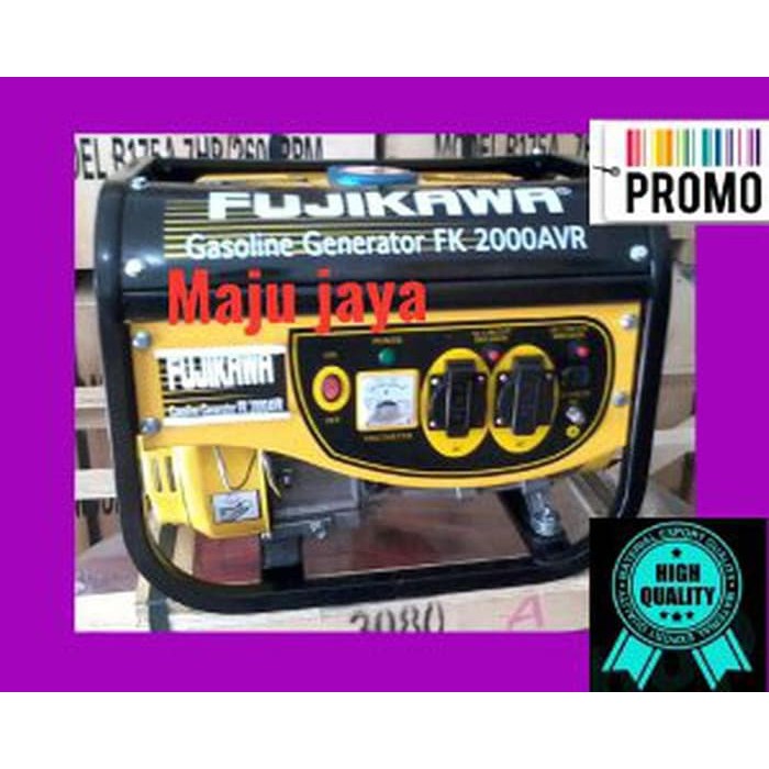 Jual Genset FUJIKAWA FK 2000 AVR power generator 1000 watt 4 tak | Shopee Indonesia
