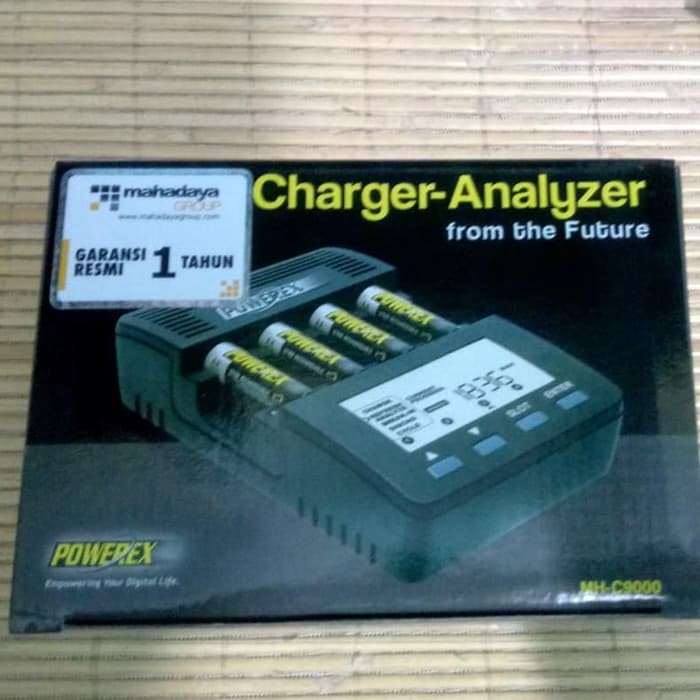 Jual Maha Powerex MH-C9000 WizardOne Charger-Analyzer for 4 AA-AAA with ...