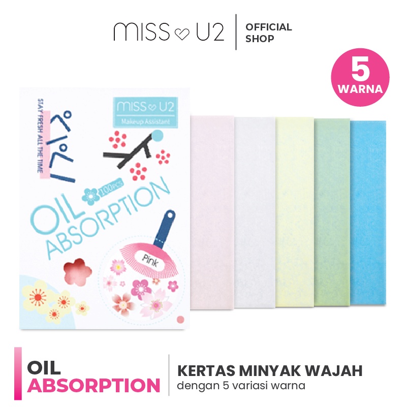 Jual Miss U2 Kertas Minyak Wajah - Oil Control Film | Shopee Indonesia