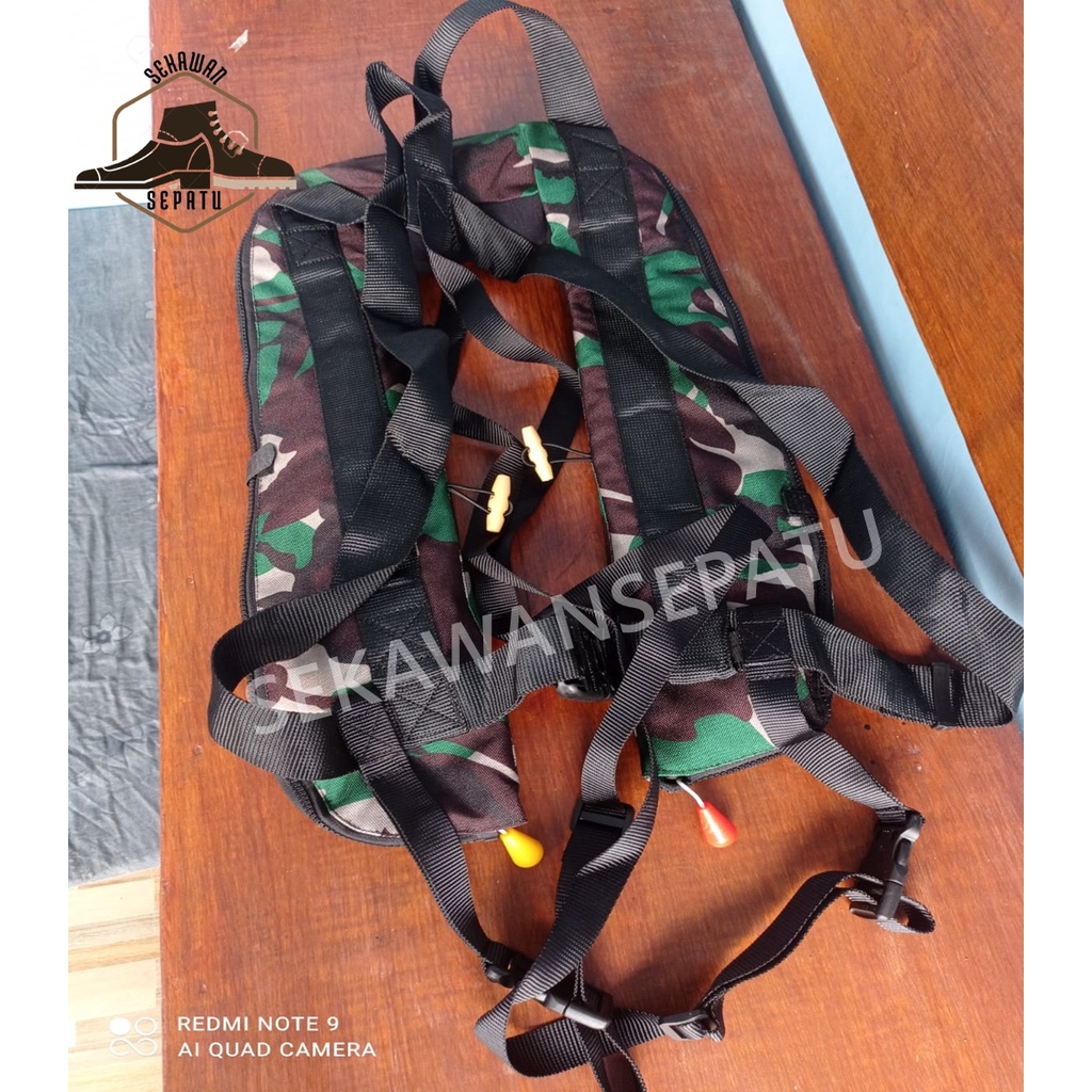 Jual Inflatable Life Jacket Pelampung Gas Co2 Original Jatah TNI ...