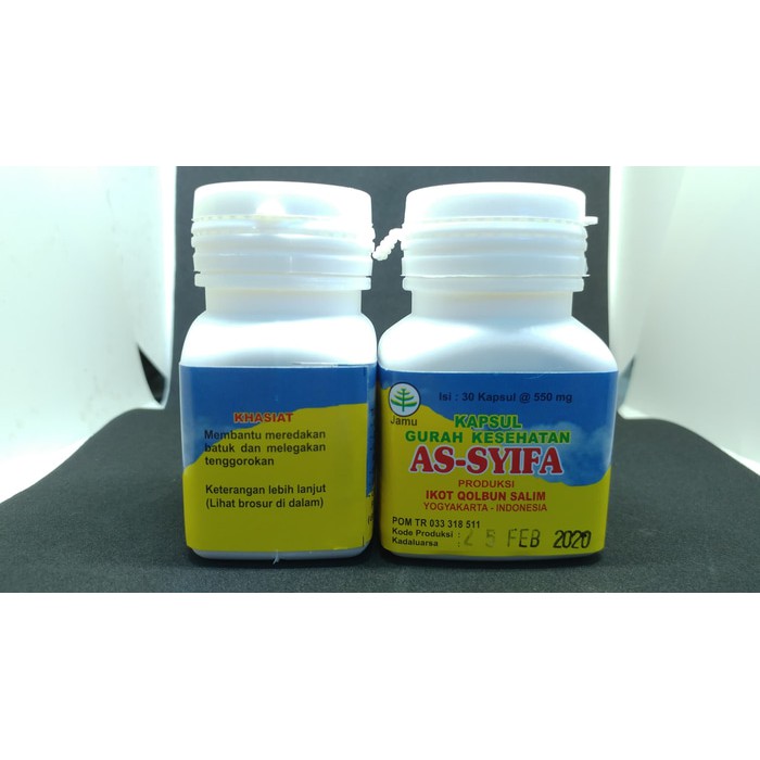 Jual Kapsul Gurah Kesehatan AS-SYIFA | Shopee Indonesia